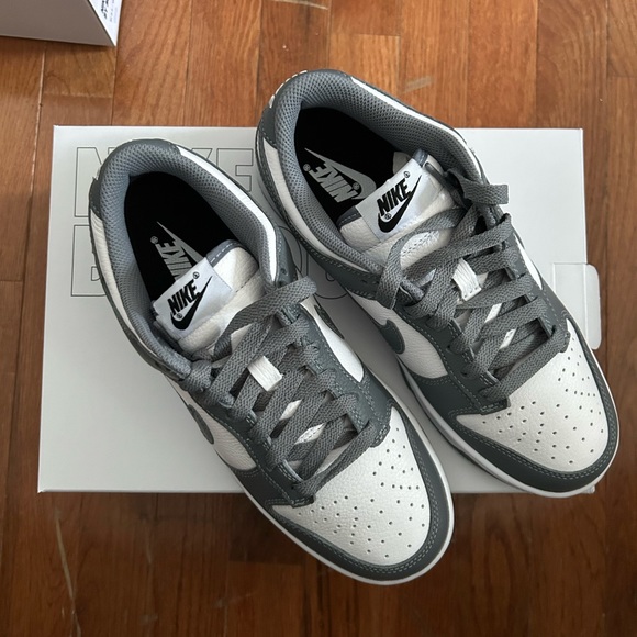 Nike | Shoes | Nike Dunk Low Cool Grey By You Sneakers Womens 8 | Poshmark